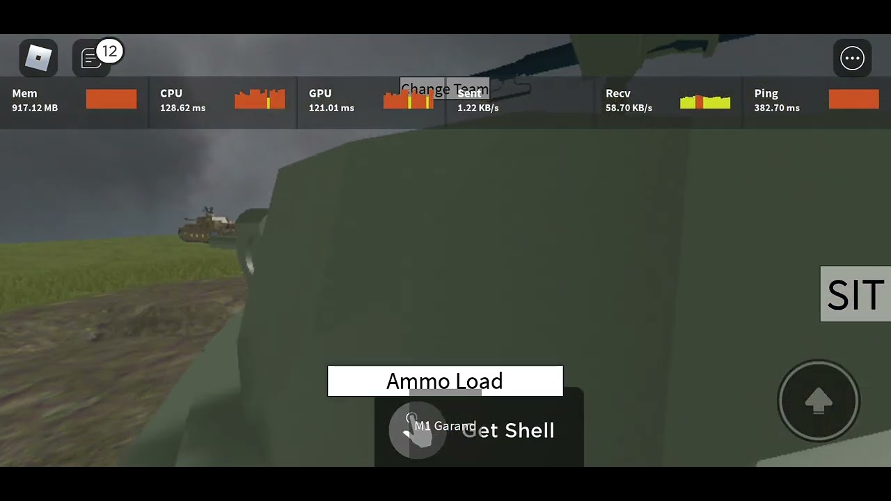 M4A3E8 Sherman loader: realistic ww2 tank simulator:Roblox game - YouTube