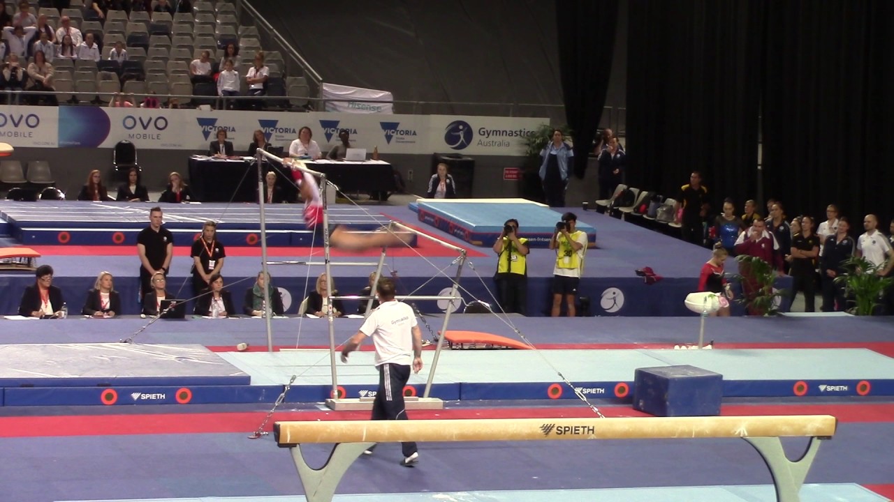 Jade Vella-Wright 2017 Australian Gymnastics Championships Bars Final ...