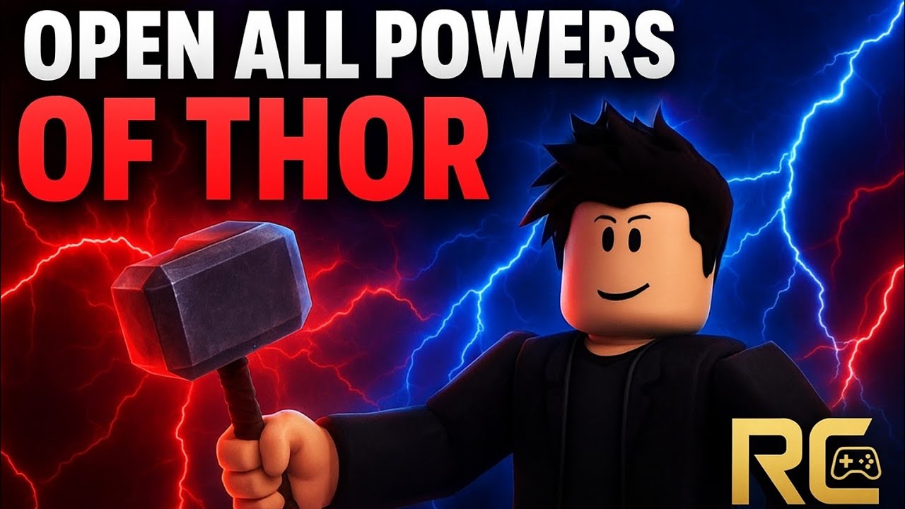 #I became Thor in Roblox#Roblox gameplay#superhero tycon - YouTube