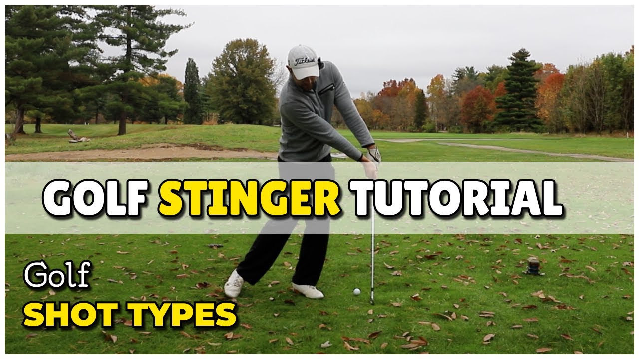 How to hit the Stinger Shot in Golf - YouTube