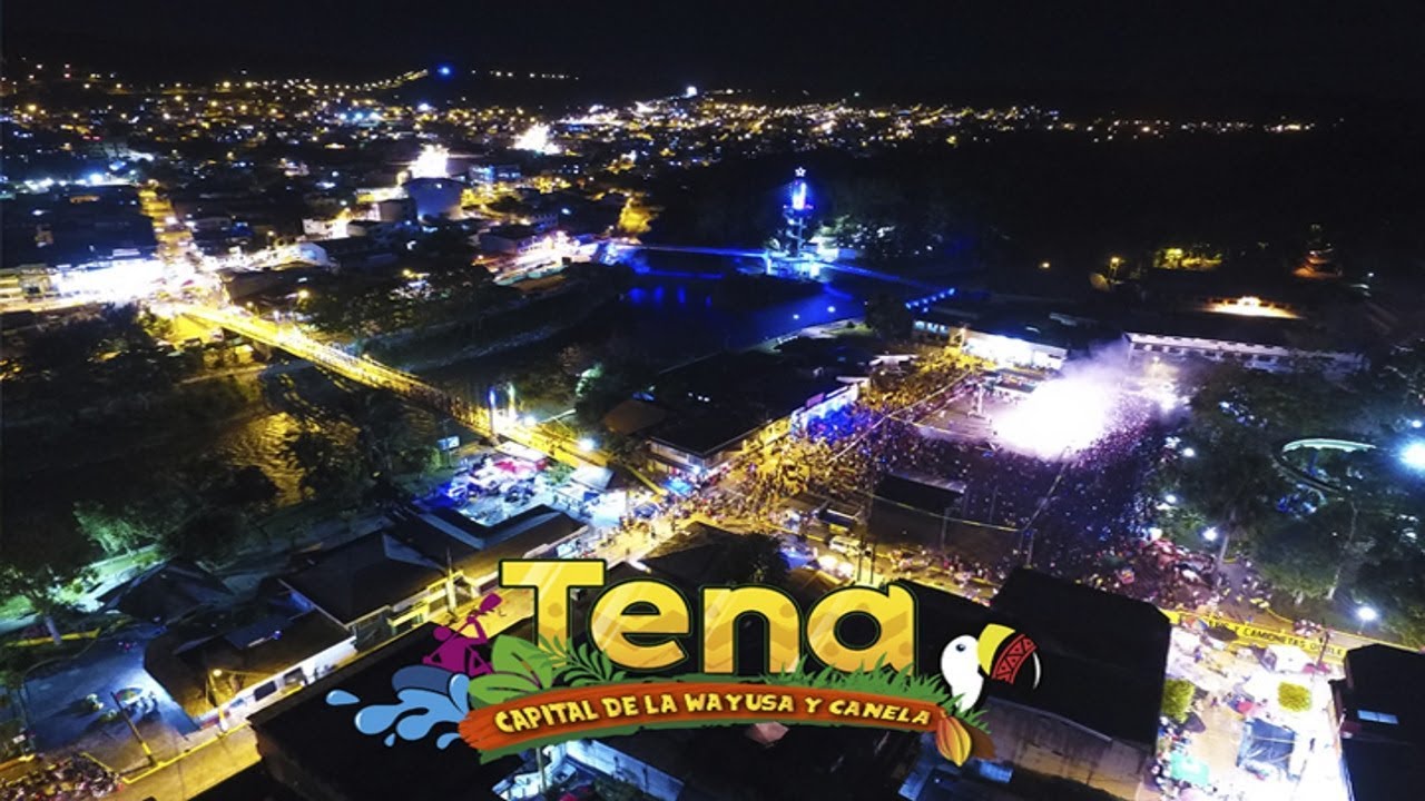 TENA: Vista del Hermoso Paisaje de Tena en la Amazonía Ecuatoriana ...