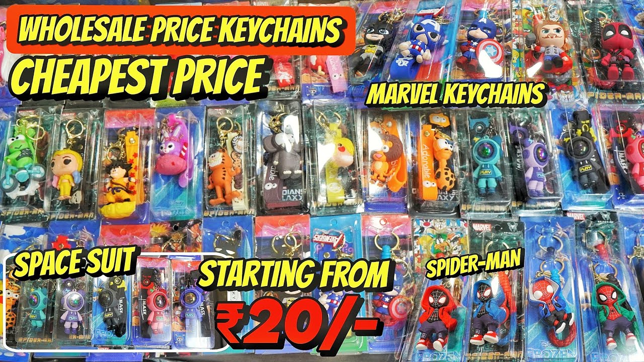 ऐसे Kechains इतने सस्ते में कही नहीं😍 Cheapest Price Keychains in Delhi ...