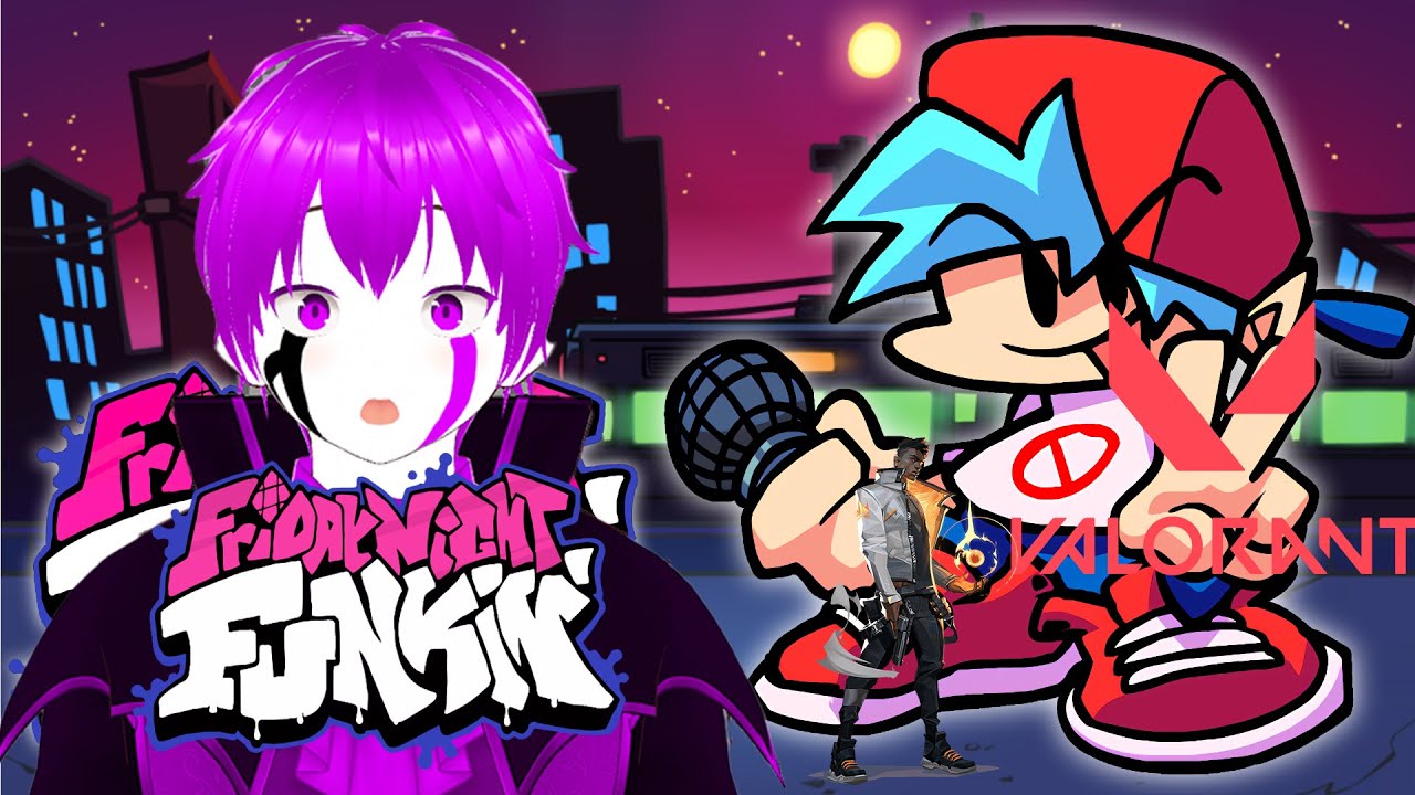 MàJ de FNF et partie rapide sur Valorant #vtuber #vtuberfr #streamer # ...