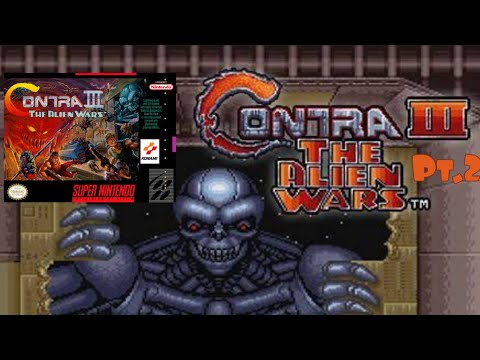 Retro Viernes Episodio 46. Contra III: The Alien Wars Pt.2 (SNES) - YouTube