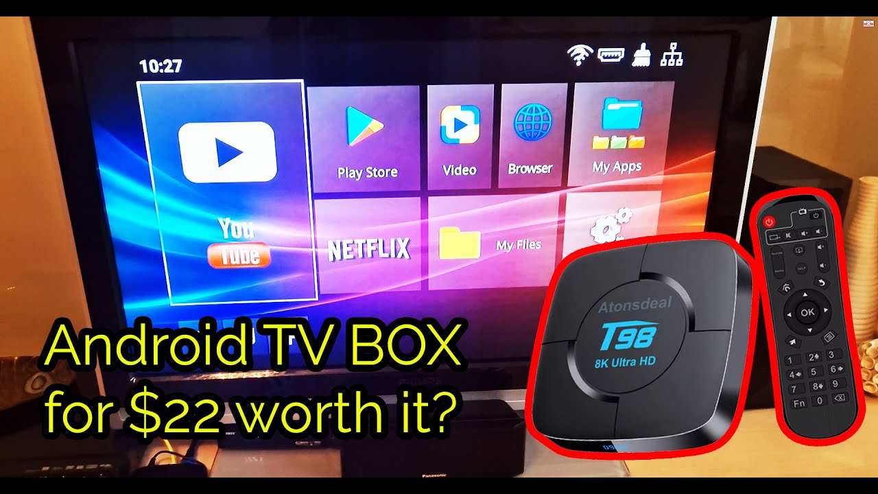 Cheap $22 Atonsdeal T98 (H618) Android TV Box From Aliexpress Review ...