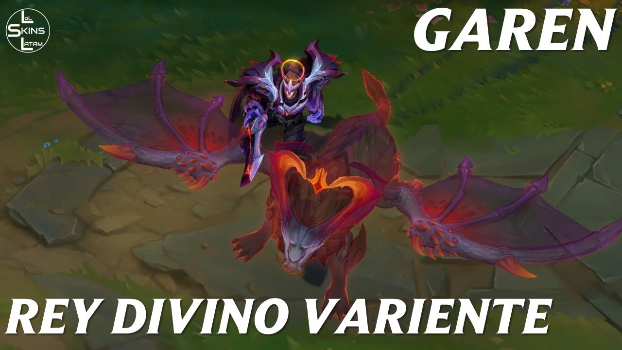 Garen Rey Divino Caído | League of Legends - YouTube