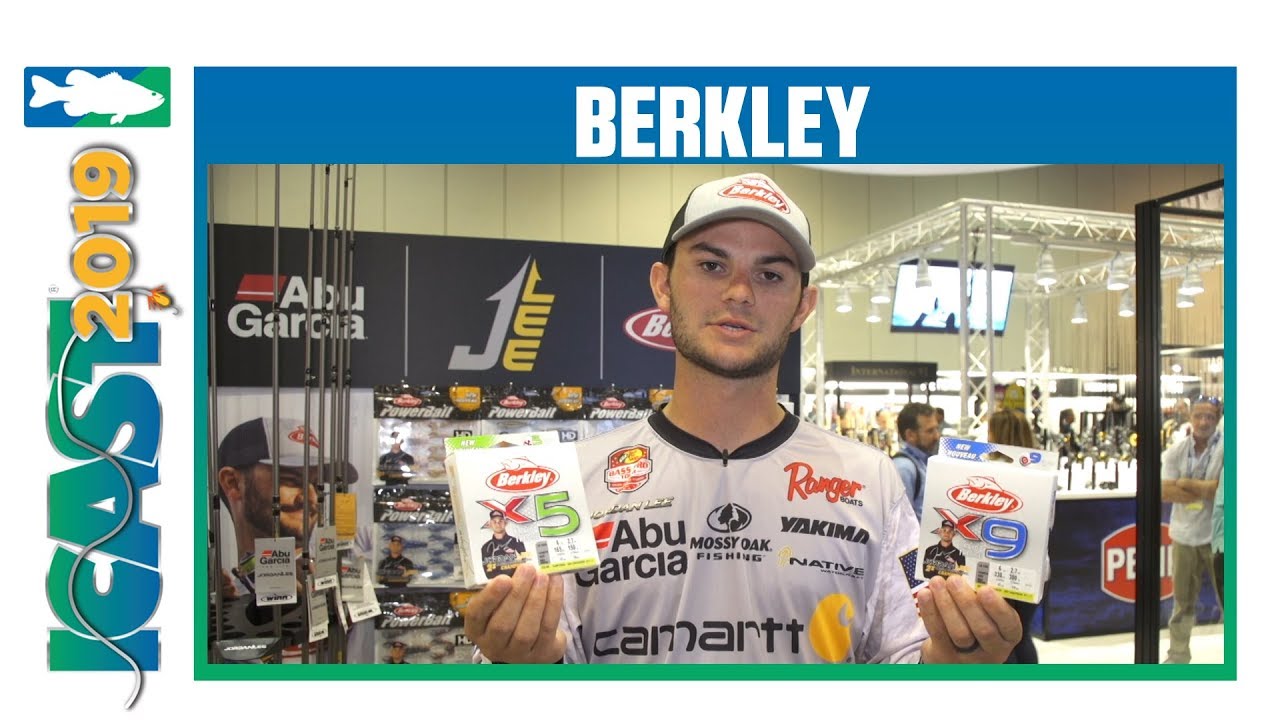 Berkley X5 & X9 Jordan Lee Braid with Jordan Lee | iCast 2019 - YouTube
