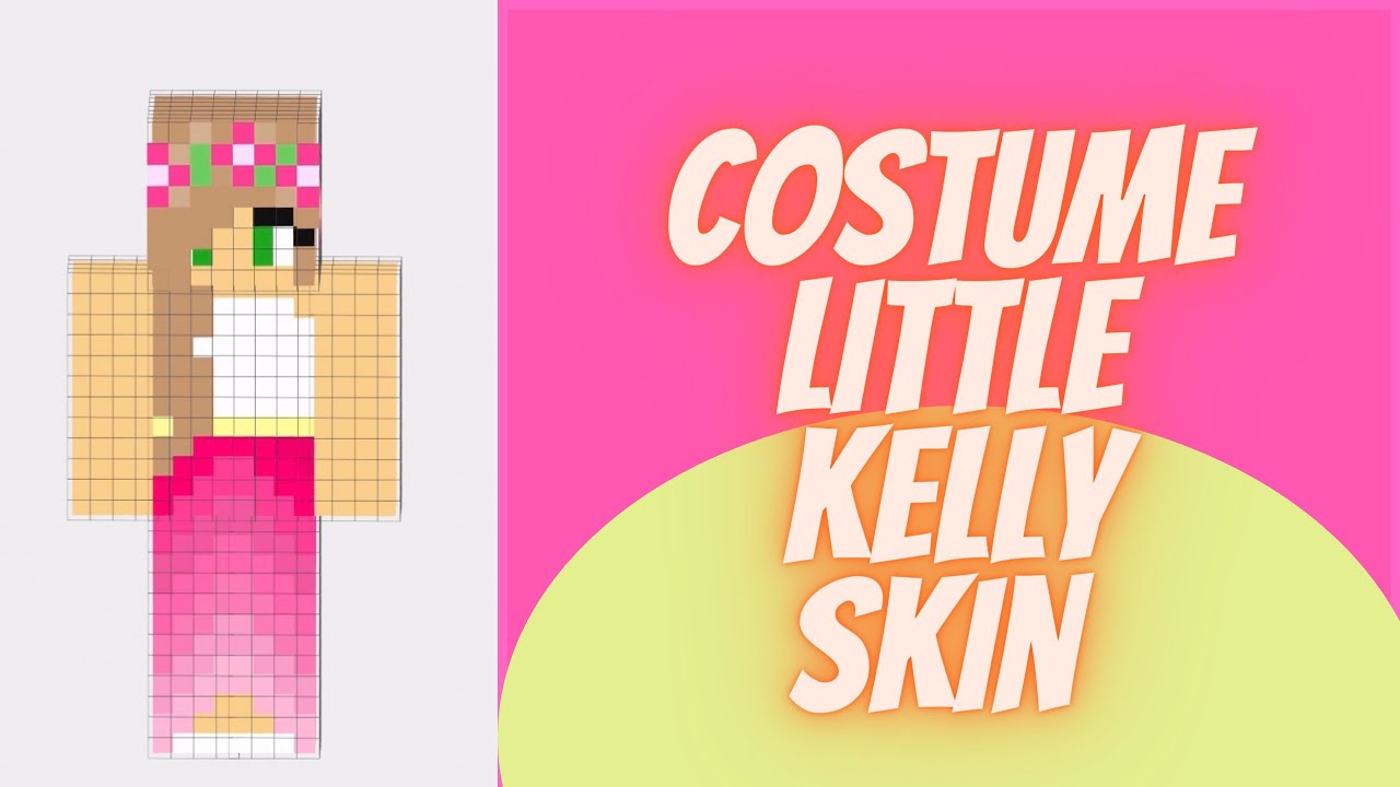 How I make a costume made little Kelly skin - YouTube