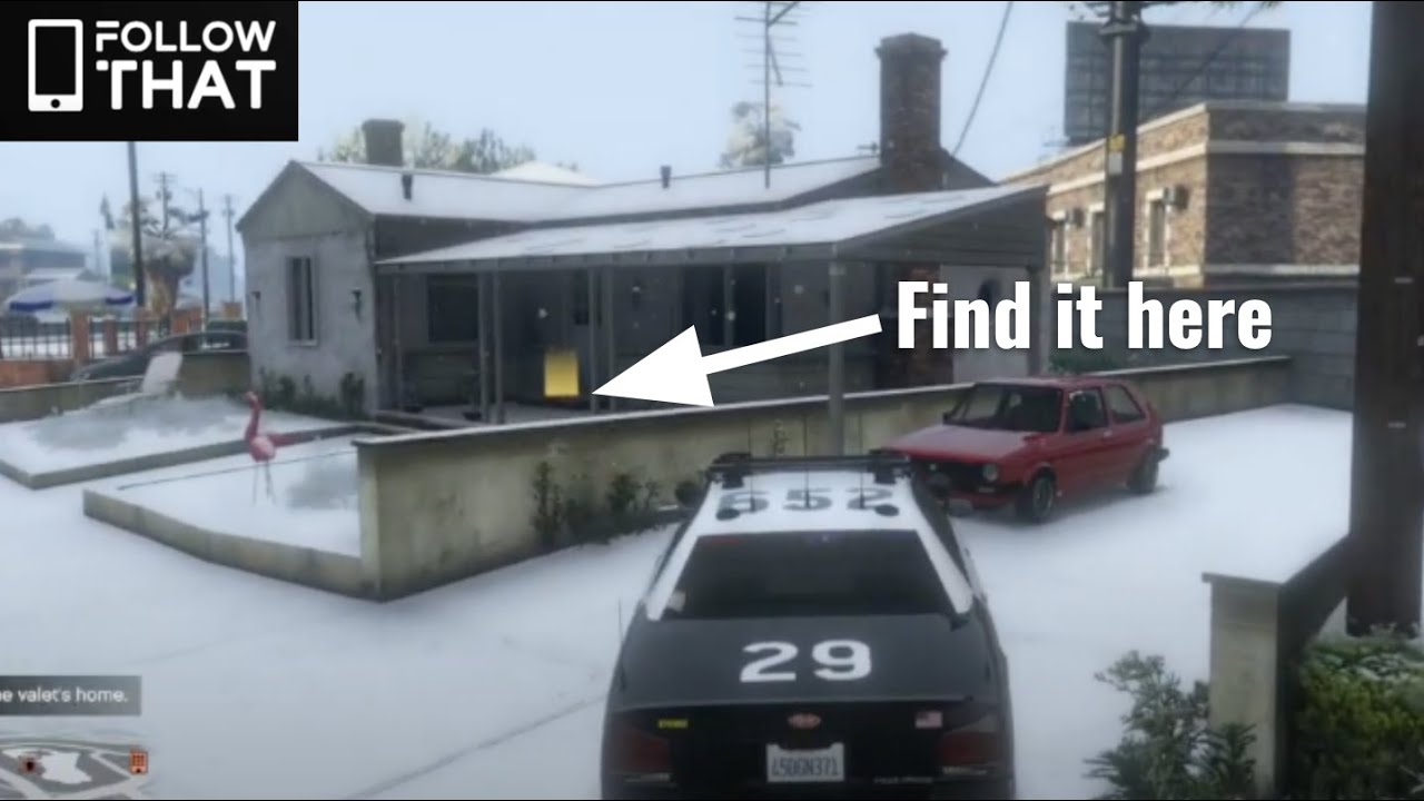How to find Valet's House at Mirror Park for Thrax Salvage Yard Robbery, Chop Shop DLC GTA ...