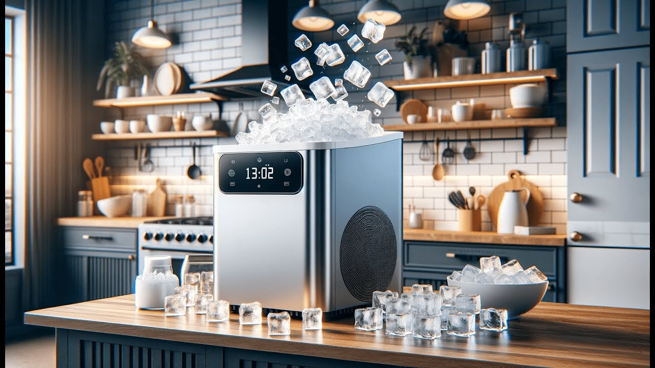 ️ Best Countertop Ice Maker That Keeps Ice Frozen ️ | RWFlame Ice Maker ...