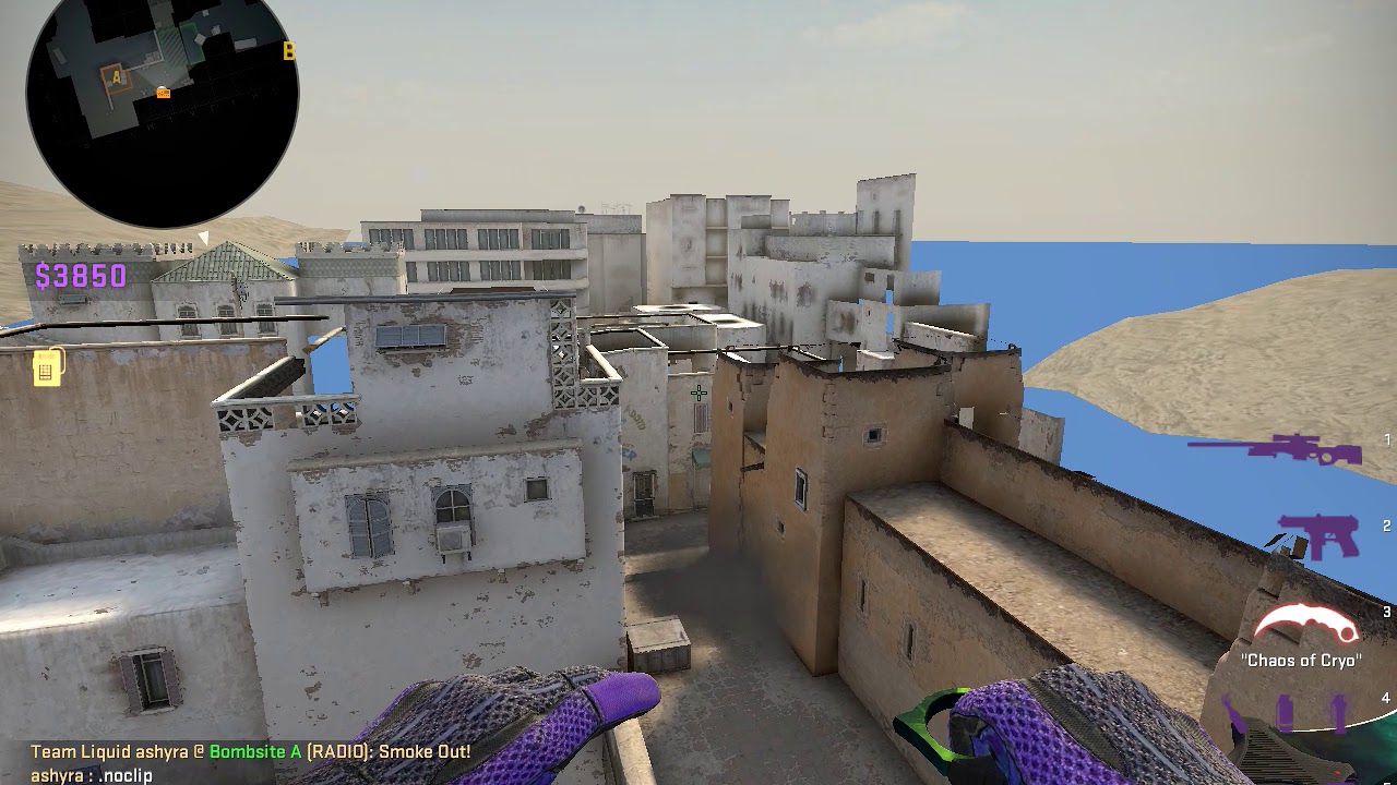 Dust 2 Cat Smoke From Goose - YouTube