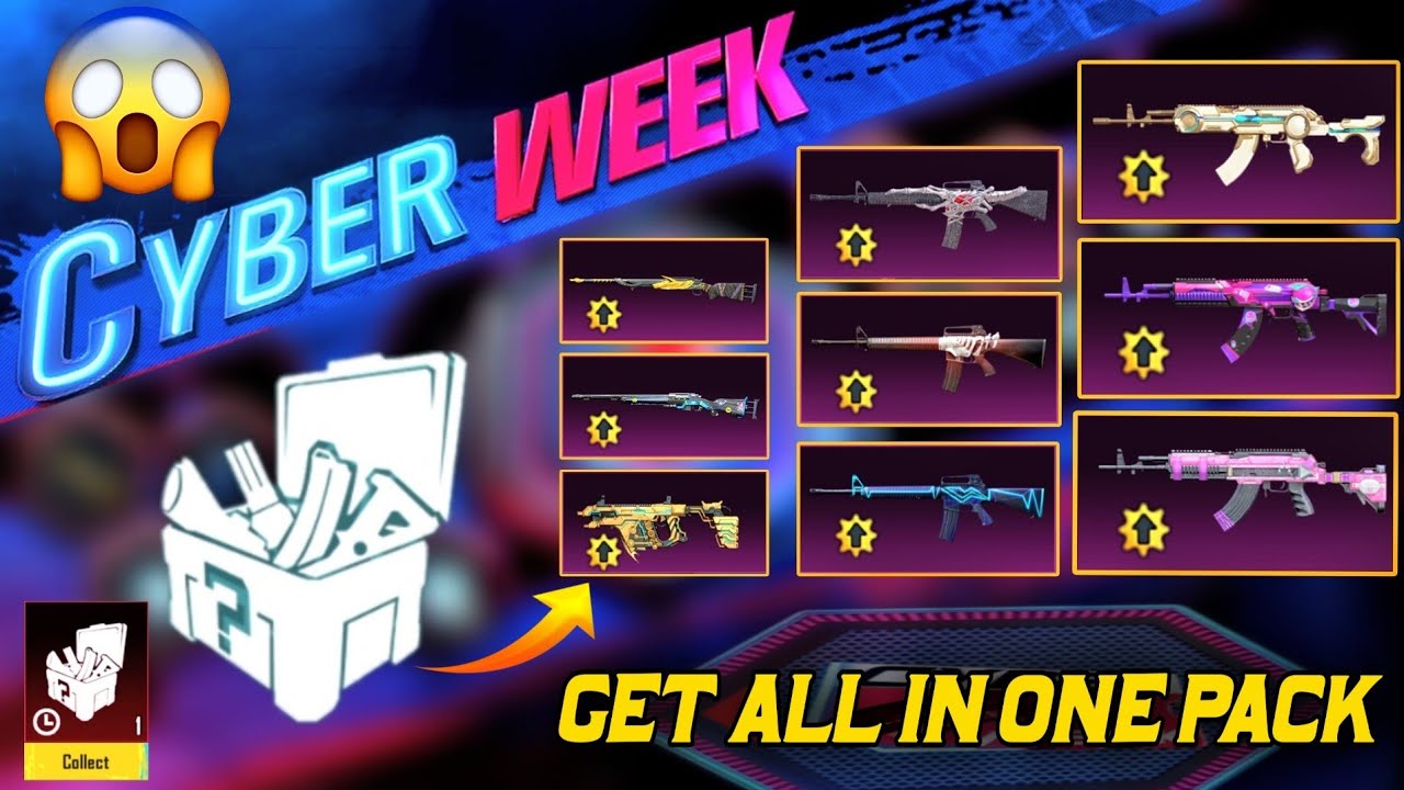 Chance To All Upgraded Gun In One Pack | Trick To Get Mythic Pack ...