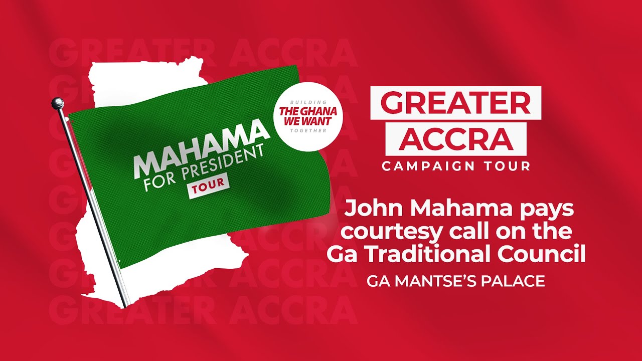 Courtesy call on Ga Traditional Council | HE John Mahama full speech ...