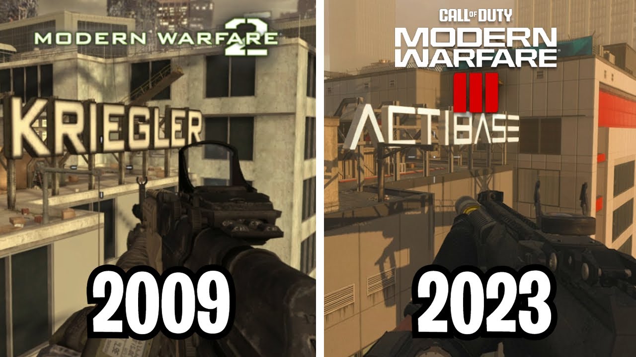MW2 (2009) Vs MW3 (2023) - BEST HIGHRISE MAP COMPARISON! [4K] - YouTube