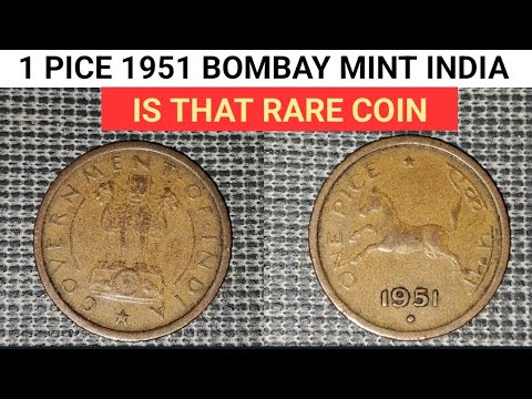 1 pice 1951 coin value || one pice coin value || Old coins collections ...