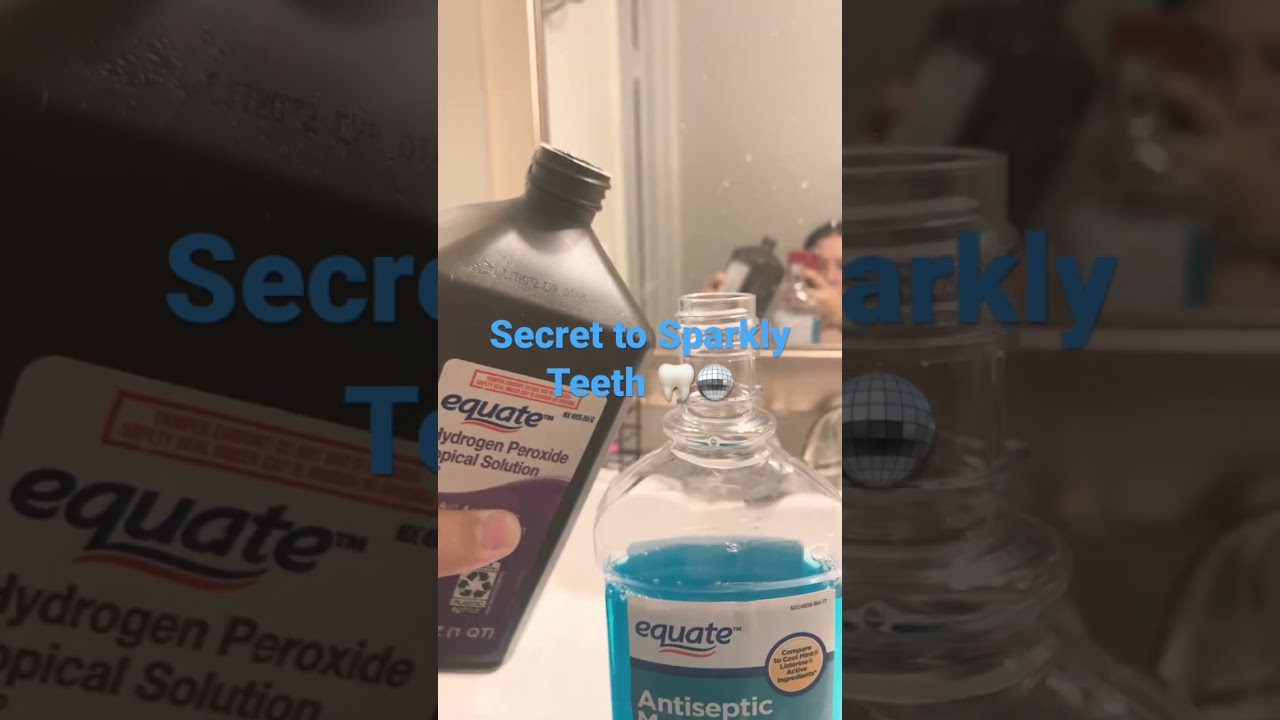 Secret to Sparkly Teeth #cleanteeth #whiteteethhomeremedy - YouTube