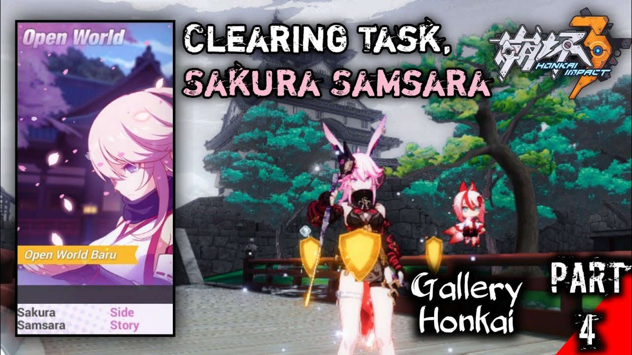 Clearing Task in Open World (Sakura Samsara) | Honkai Impact 3rd ...