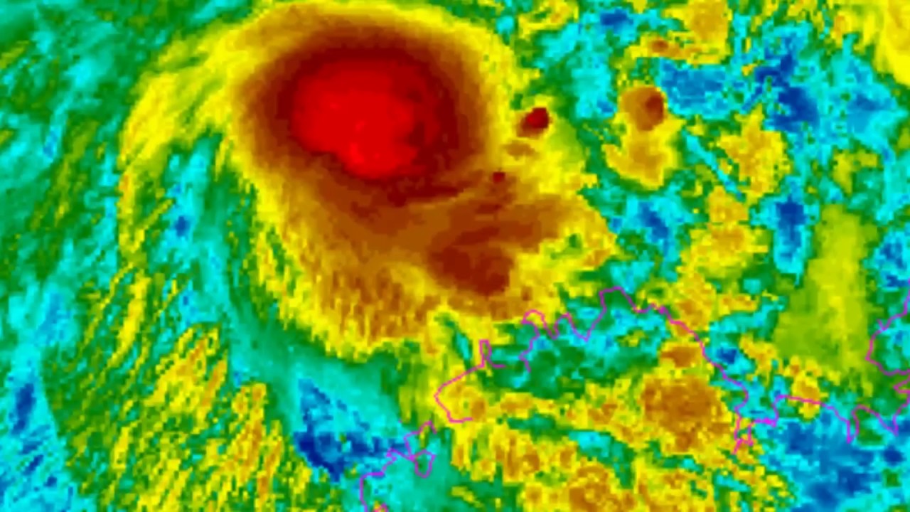 Llook at Tropical Cyclone Frances including & two areas of interest ...