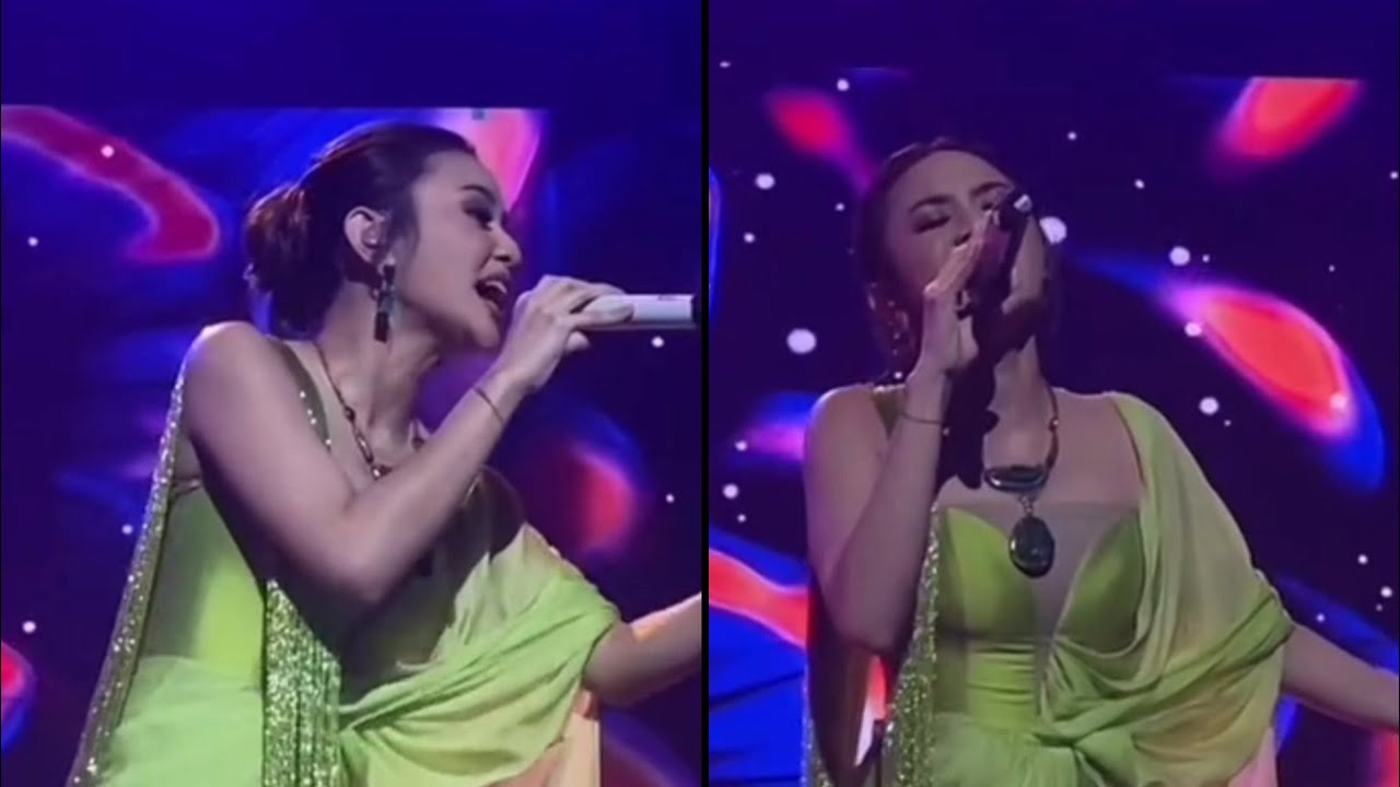penampilan MAHALINI di indonesian idol kelas mahal - YouTube
