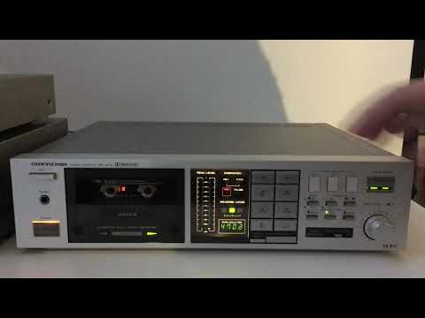 Onkyo TA-R77 Tape deck (Autoreverse) - Functions demo