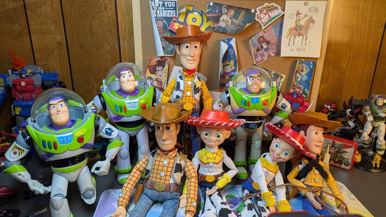 The Evolution Of Toy Story Toys And Comparison - YouTube