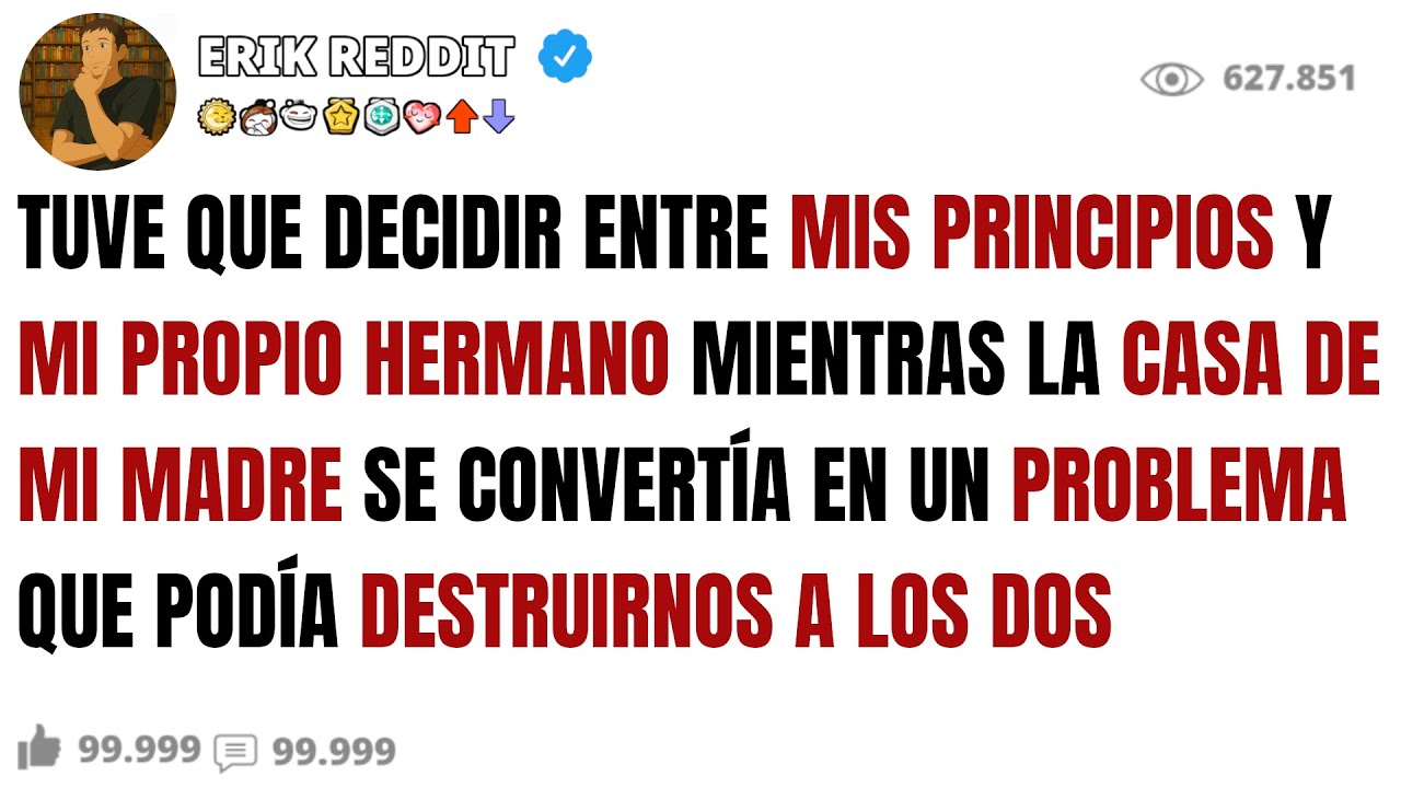 Tuve que decidir entre mis principios y mi propio hermano... - YouTube