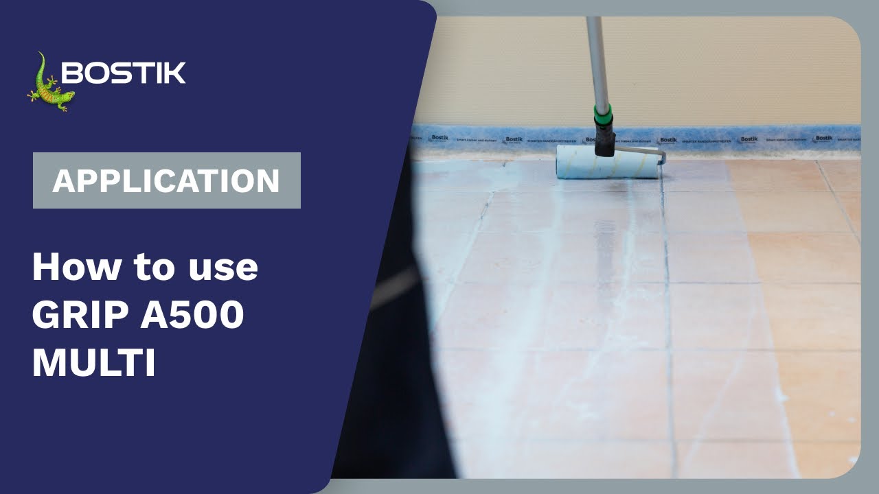 GRIP A500 MULTI - versatile primer | Application | Bostik Construction ...