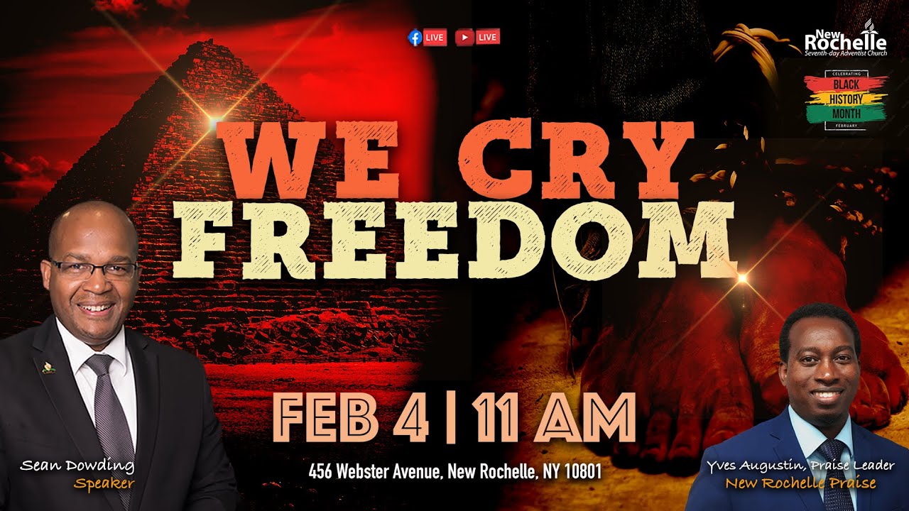 Sean Dowding, We Cry Freedom, Black History Month, Worship Service, 02 ...