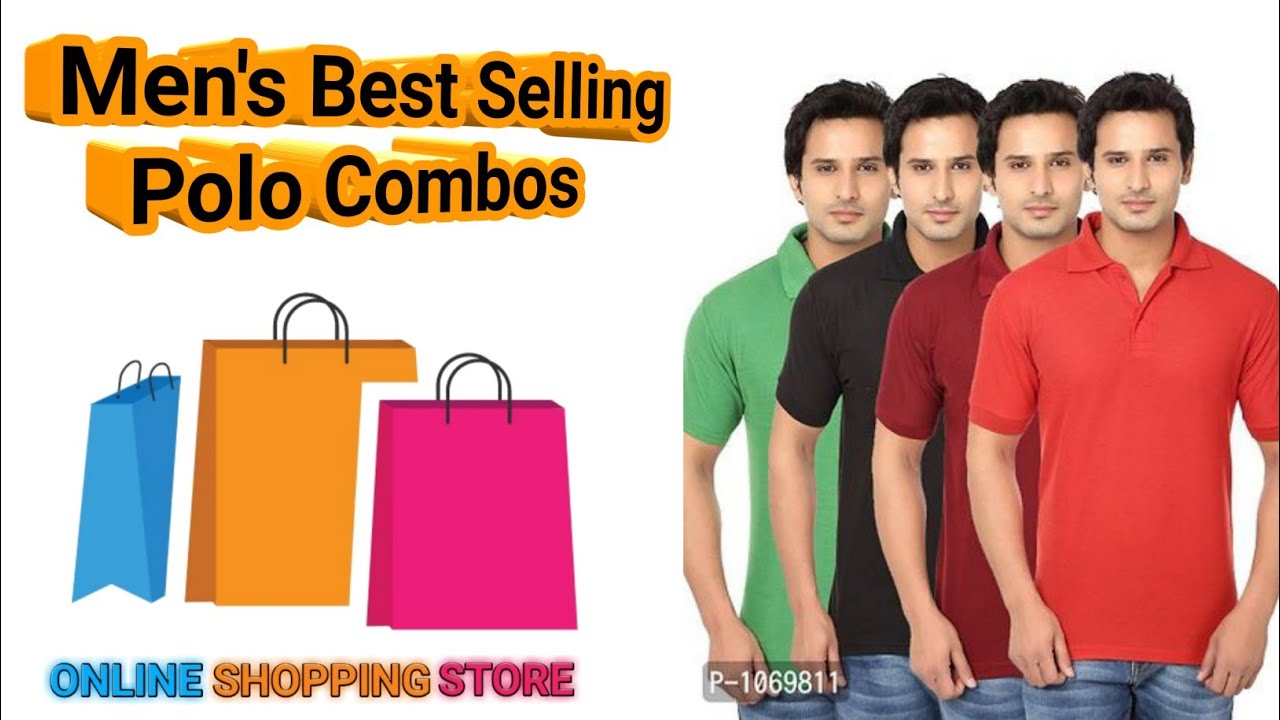 Men's Best Selling Polo Combos - YouTube
