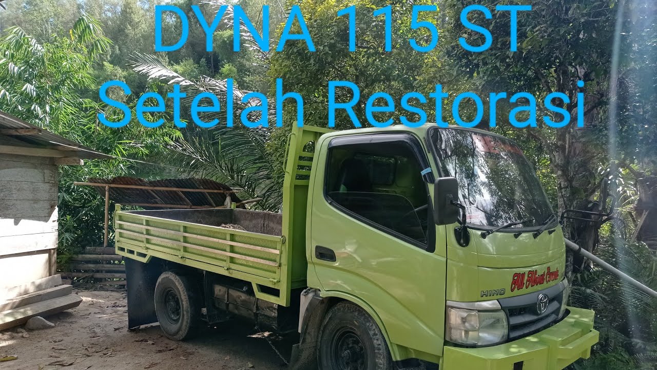 Proses Restorasi Toyota Dyna 115 ST Tahun 2004 - YouTube