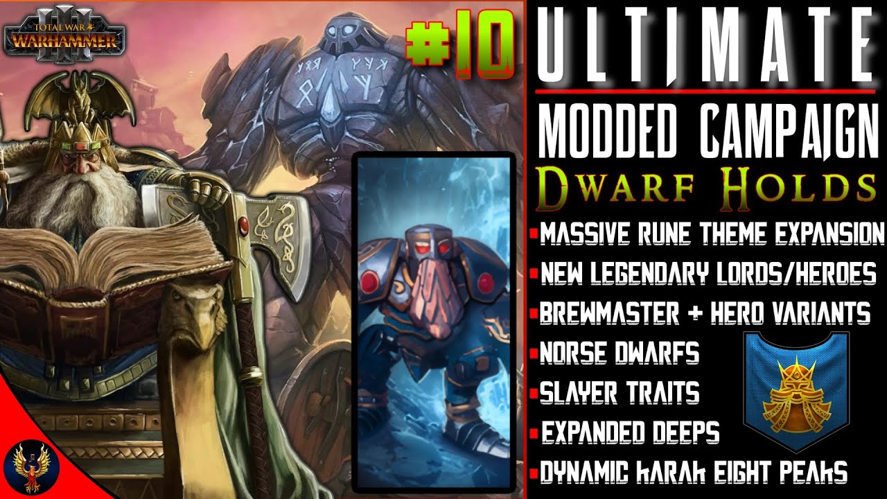 Defeating Arbaal The Undefeated | Ultimate Modded Dwarfs Campaign #10 ...