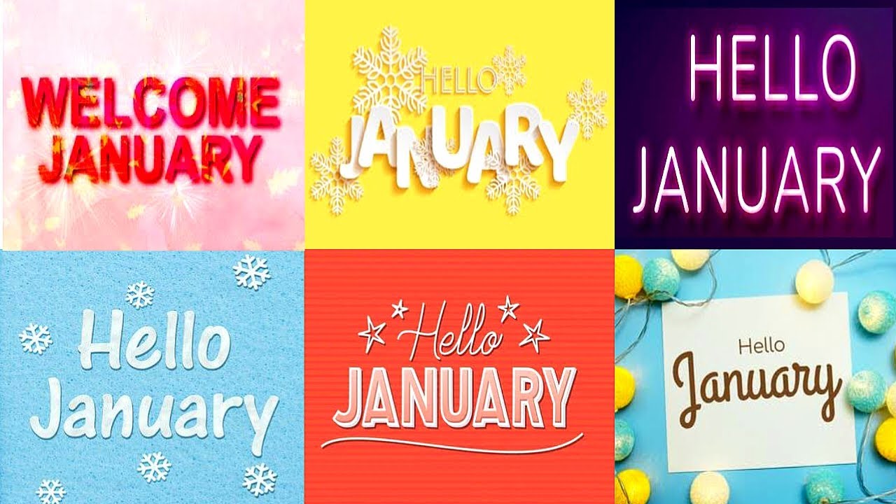 Hello January Status | New Year Status | Happy New Year | 2024 ...