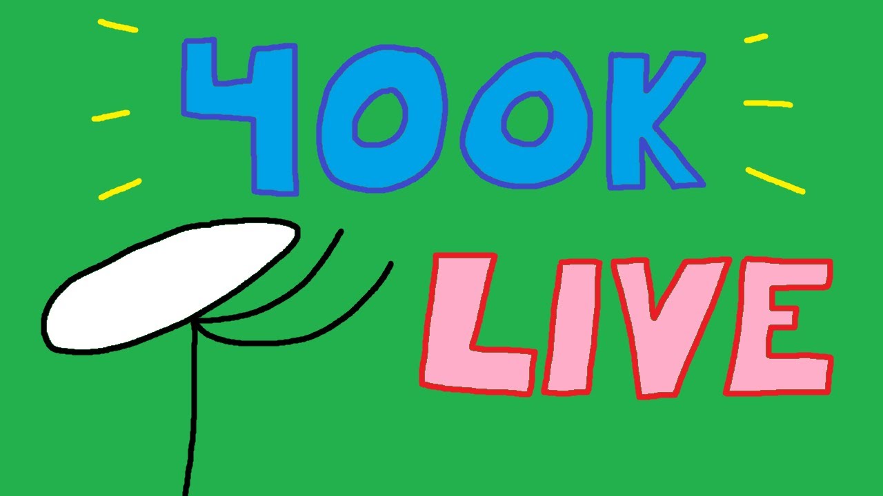 🔴 WATCH US HIT 400K SUBSCRIBERS 🔴 - YouTube