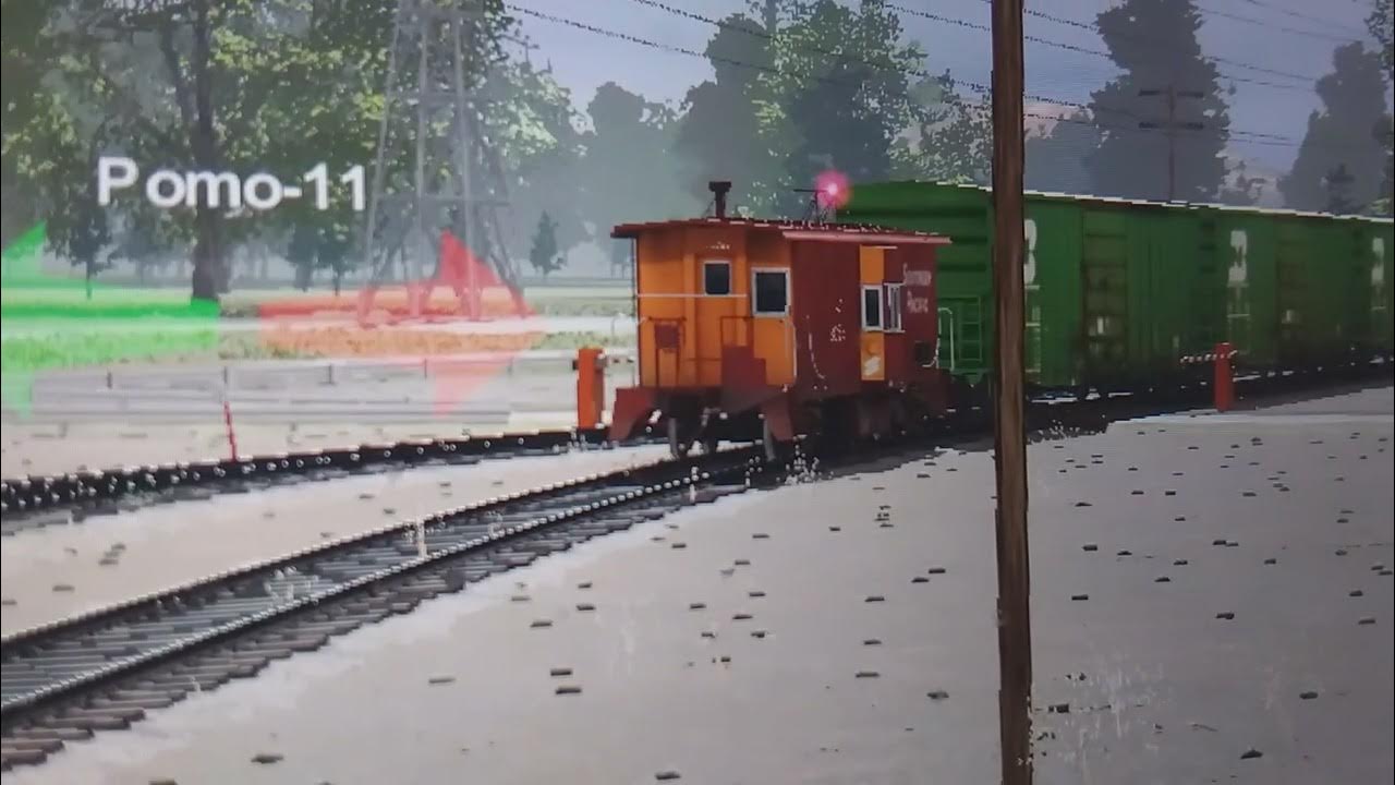 Trainz 3: Switching with an SD40-2 Quartet on June 17, 2022 - YouTube