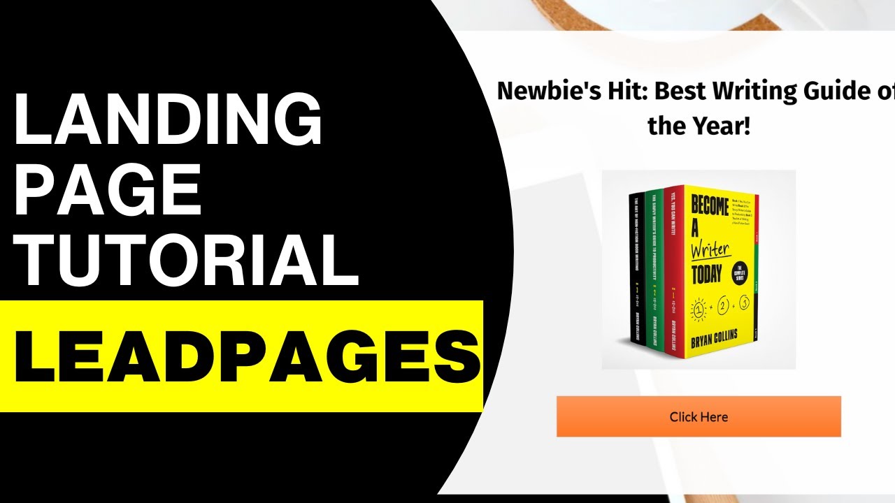 Leadpages Landing Page Tutorial (For Beginners) - YouTube