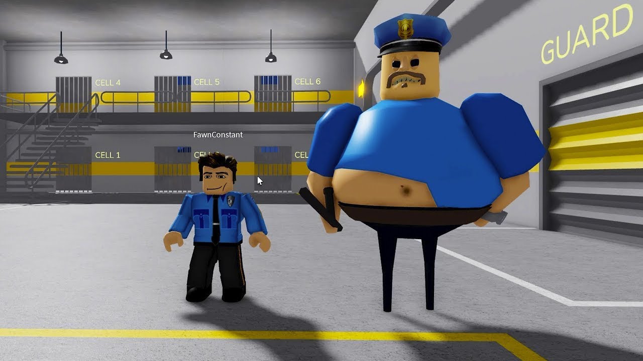 Escaping from a BARRY'S PRISON RUN! And BECAME a BARRY COP - YouTube