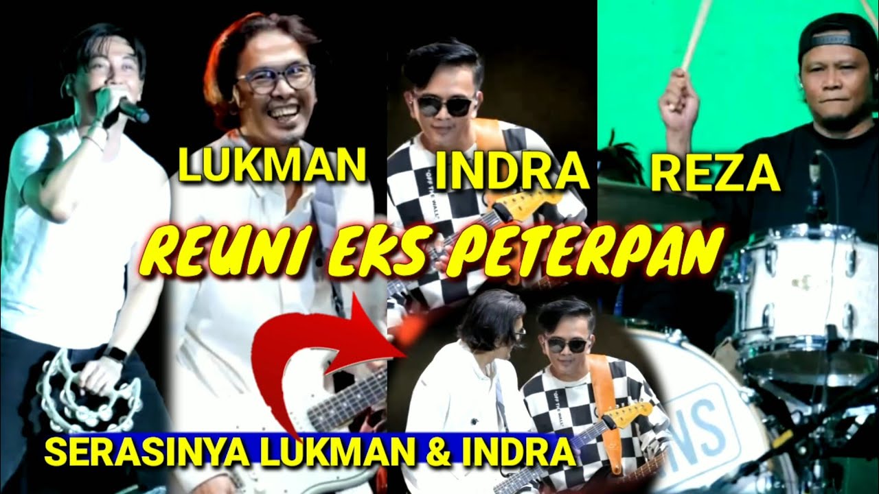Reuni Eks Peterpan, Lukman, Reza, Indra Feat The Titans|| Di Konser Live Festifal Bandung 2024 ...