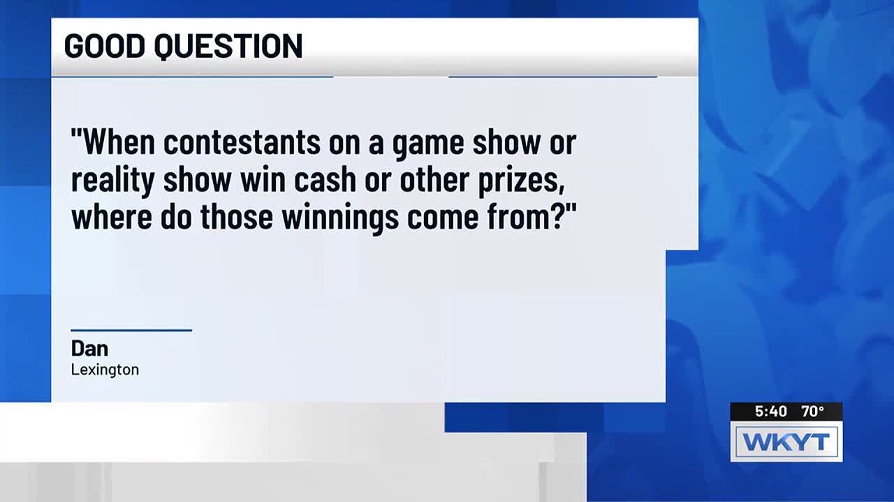 Good Question: Who pays out the winnings from a game show or reality ...
