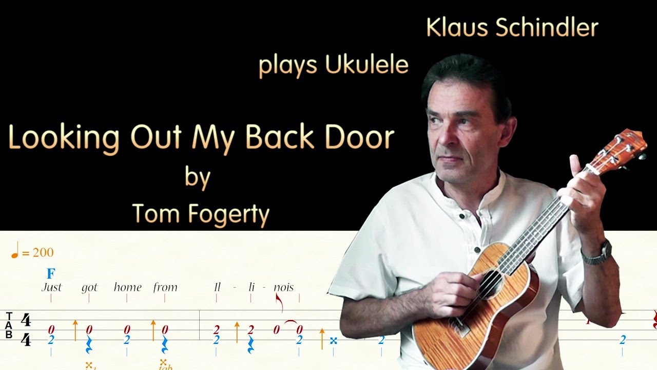 Looking Out My Backdoor (Ukulele Low G) - YouTube