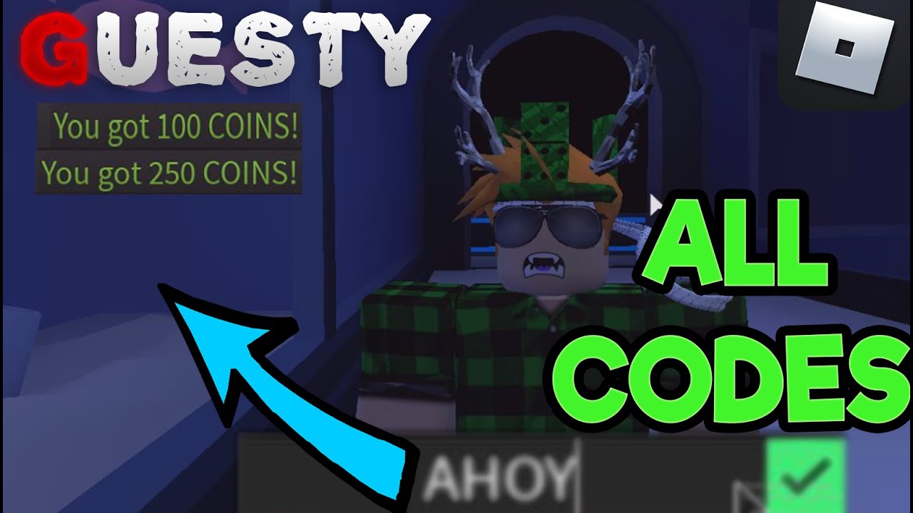 ALL CODES GUESTY CHAPTER 6 FREE COINS ROBLOX - YouTube