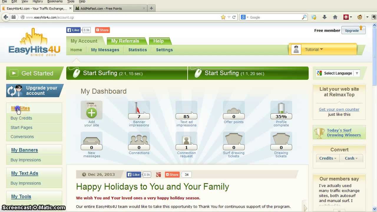 Easyhits4u Tutorial HD - YouTube
