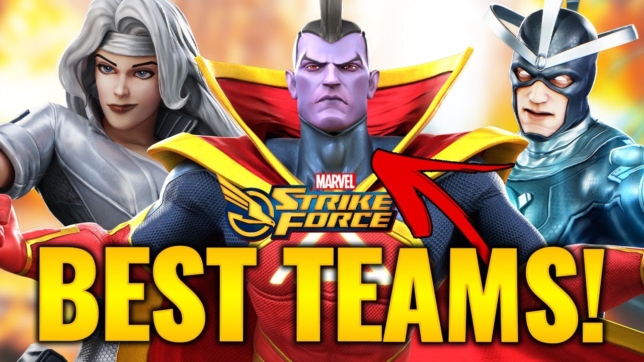 BUILD THESE NOW! Top 10 Teams in Marvel Strike Force | May 2025 - YouTube