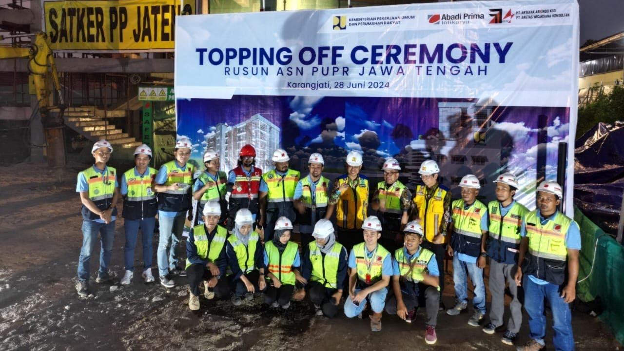 AFTER MOVIE | Topping Off RUSUN ASN PUPR Jawa Tengah - YouTube