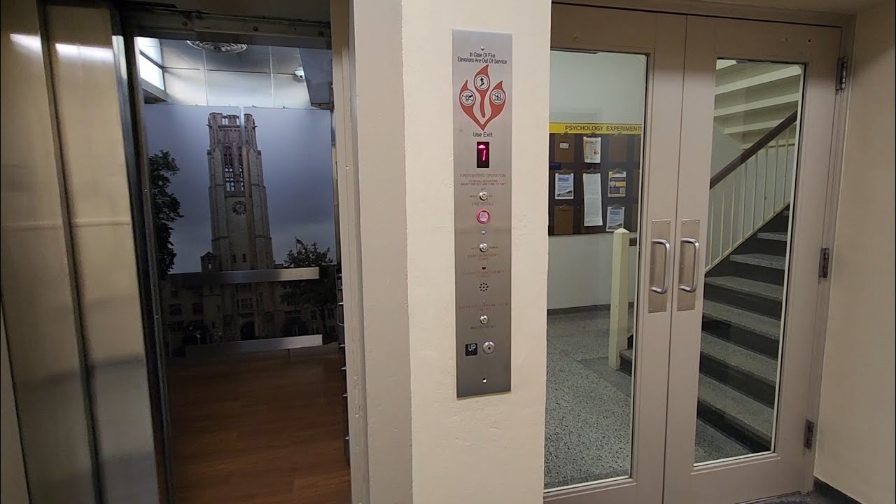 Modernized Haughton Traction Elevator (SE) @ University Hall ...