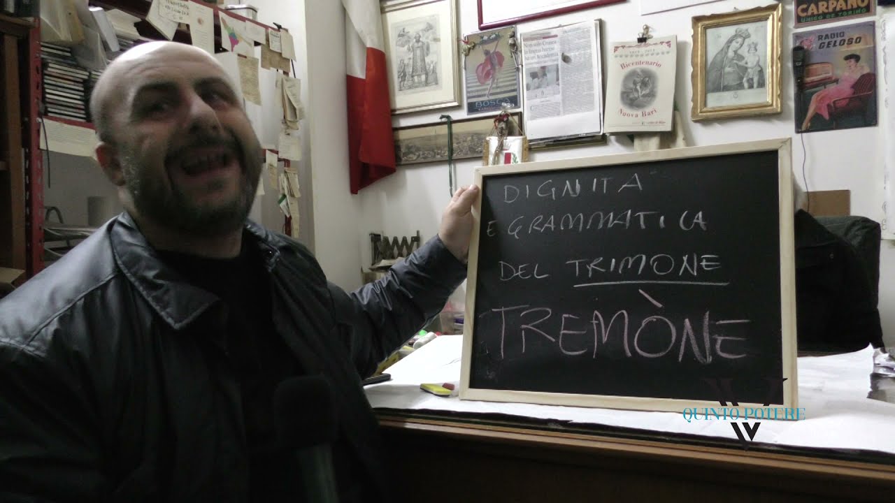 Dignità e grammatica del trimone (tremòne) - YouTube