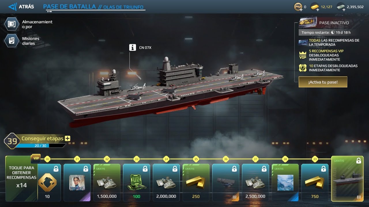 😎 Reclamando El Pase y Probando El CN 07X #modernwarships 👍 - YouTube