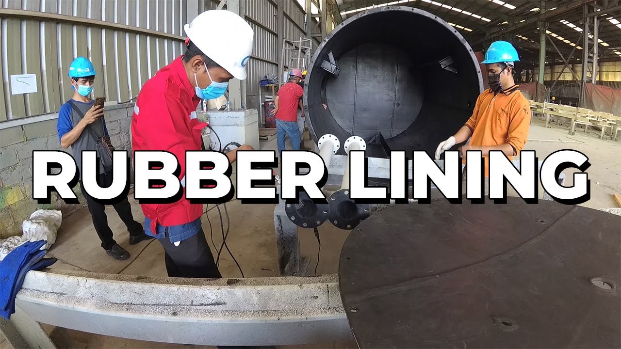 Teaser Rubber Lining Process From PT. Gema Citra Persada - YouTube