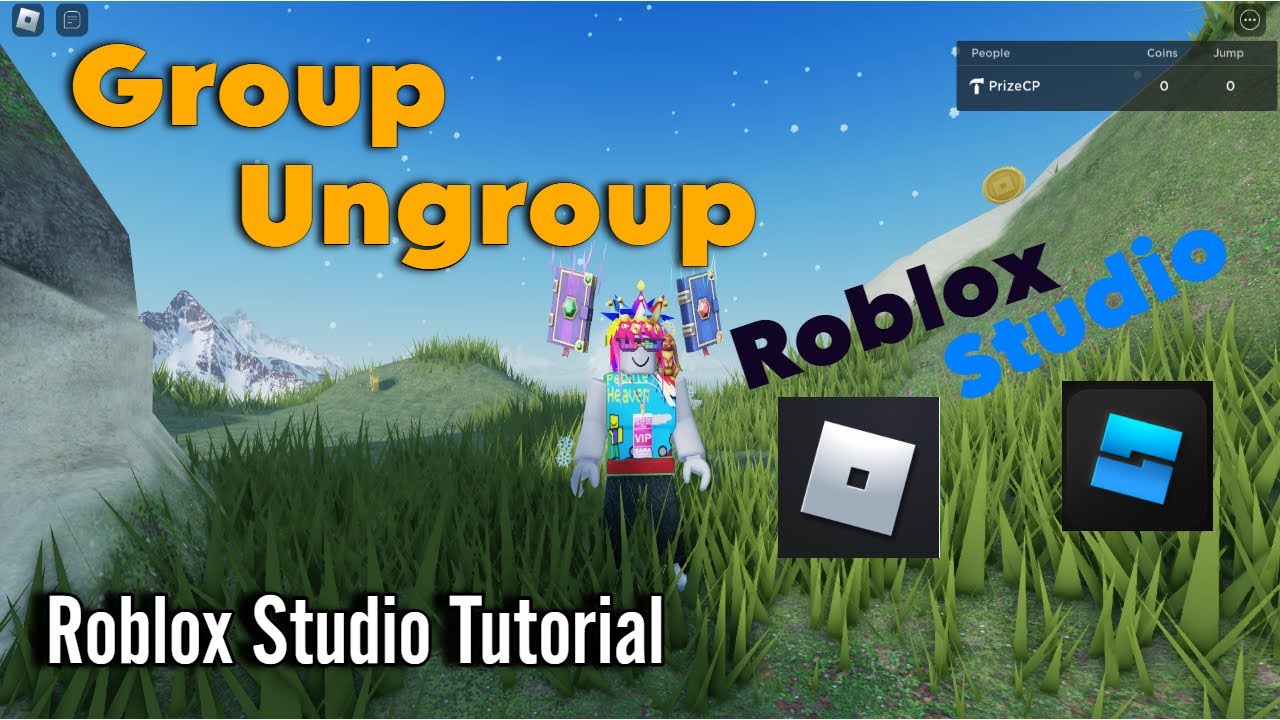 GROUP as a MODEL, as a FOLDER, UNGROUP | Roblox Studio - YouTube