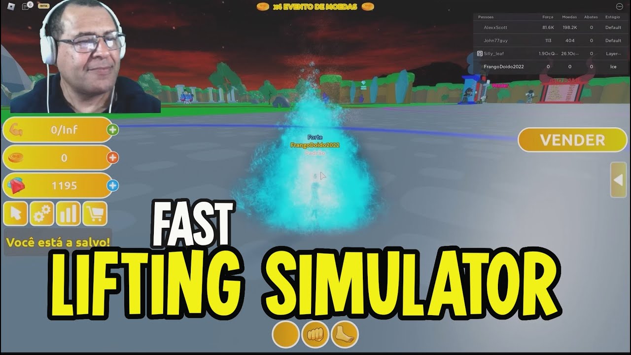 Iniciando no FAST LIFTING SIMULATOR -Nova Série no Canal - Compensa ...