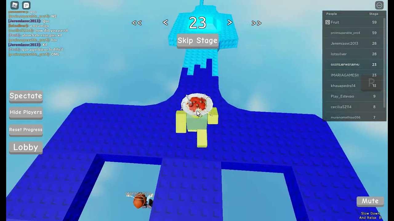 roblox TROLL Jump Per Difficulty Chart Obby Stage 23 - YouTube